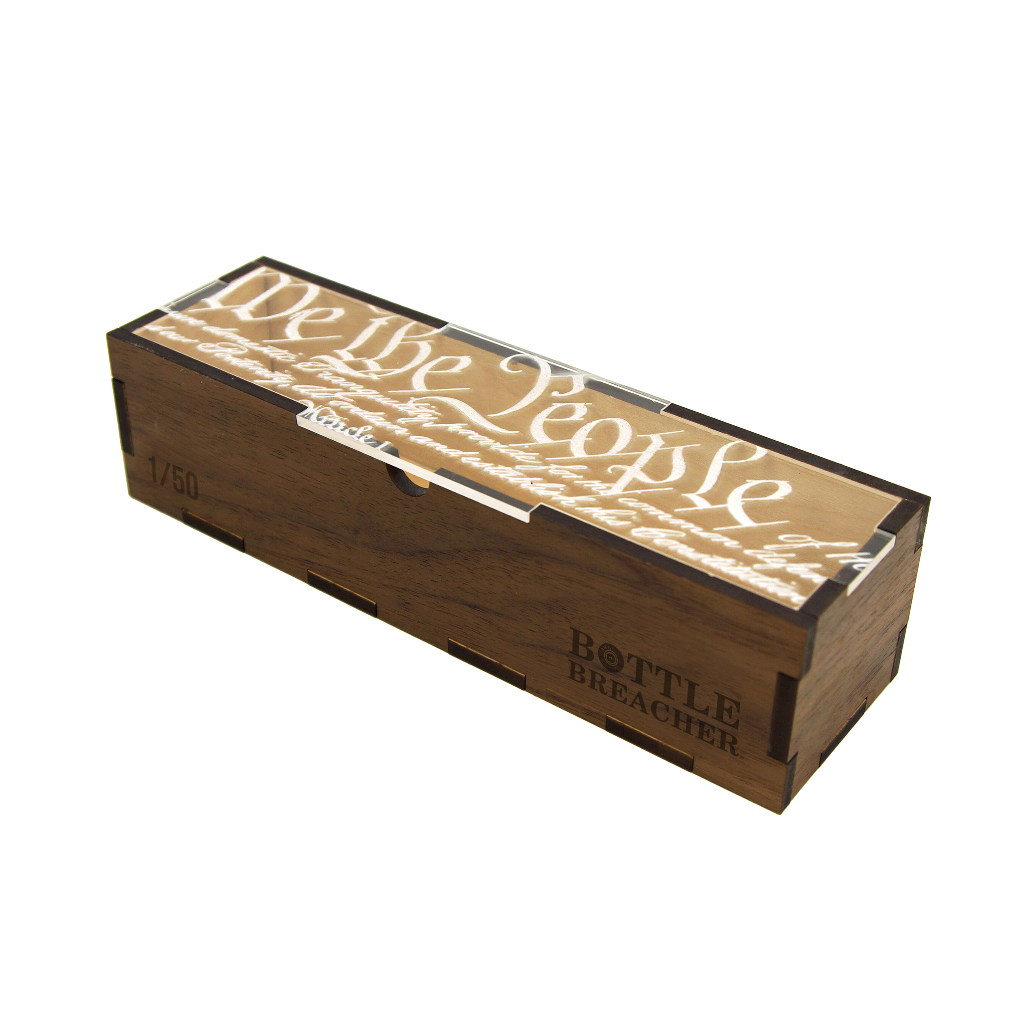 Walnut/Maple Clear Acrylic Set Top Box – Woodchuck Products