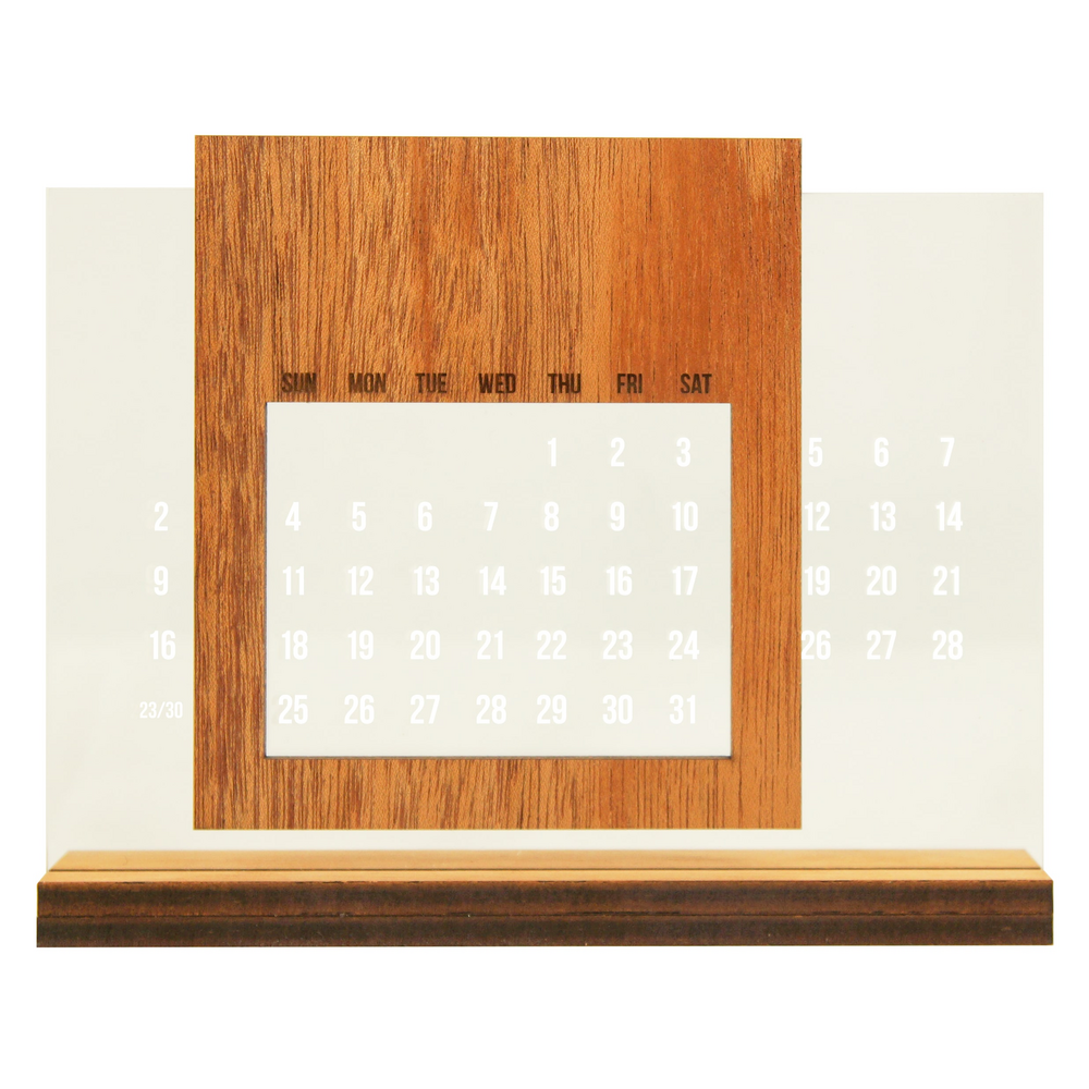 Sliding Wooden Calendar – Woodchuck Products