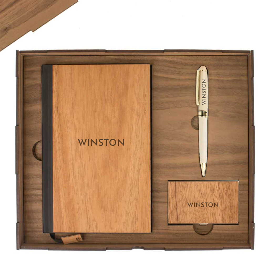 Customizable Executive Gift Set – Woodchuck Products